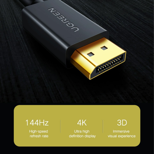 UGREEN DP Male to Male Cable 1.5m (10245) - Best Computers - Онлайн дэлгүүр